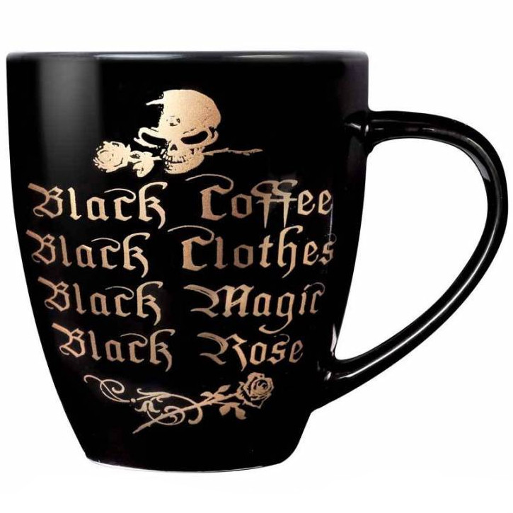 Mug Géant Alchemy Gothic Black Coffee, Black Clothes...